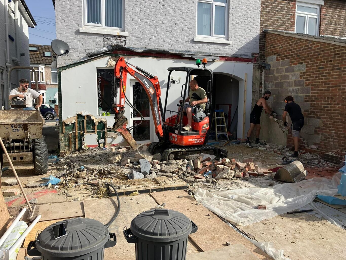 Digger and Driver Hire. 1st Choice - Cheap rates